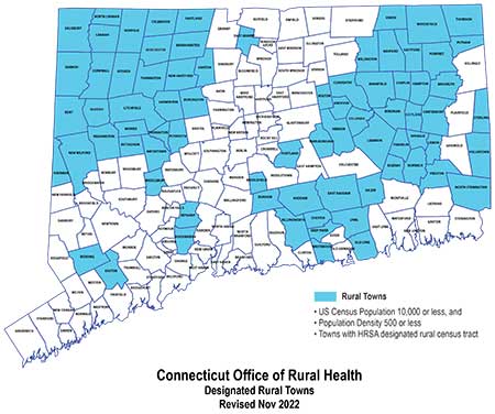 Connecticut State Office of Rural Health | CT Rural Towns